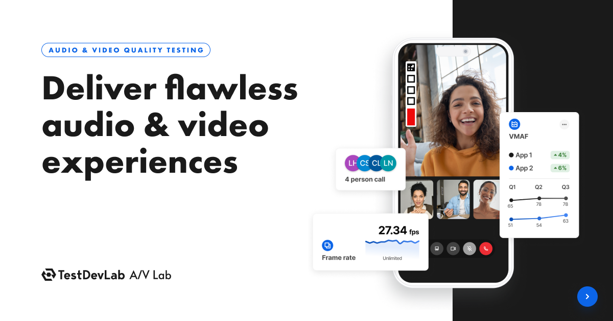 Audio and Video Quality Testing Services | TestDevLab